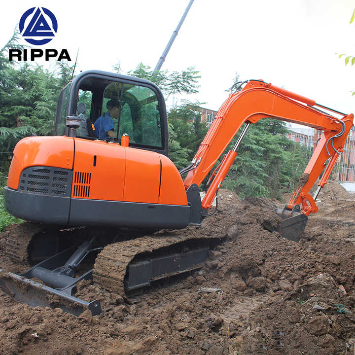 Engineering Big Excavators Big Digger Bagger Excavator Trailer 8 Ton ...