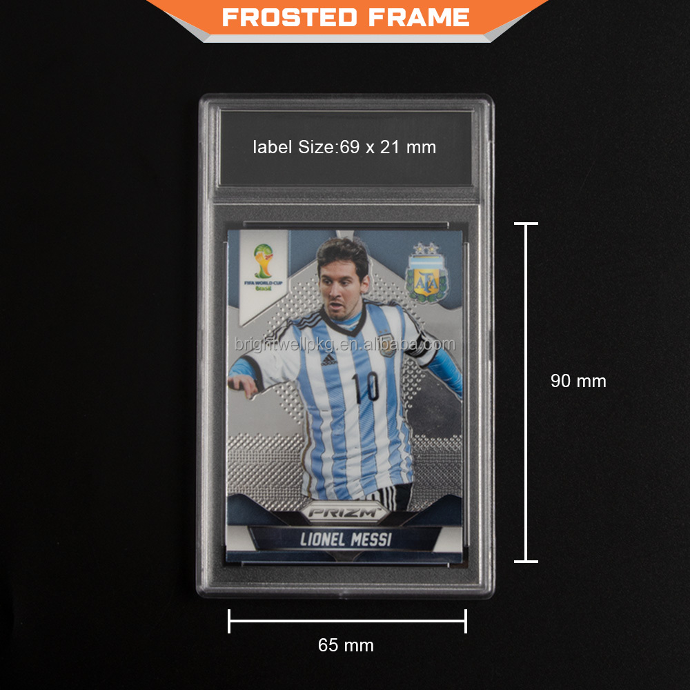 Empty Plastic Clear Graded Card Slab for Trading Card Sports Baseball ...