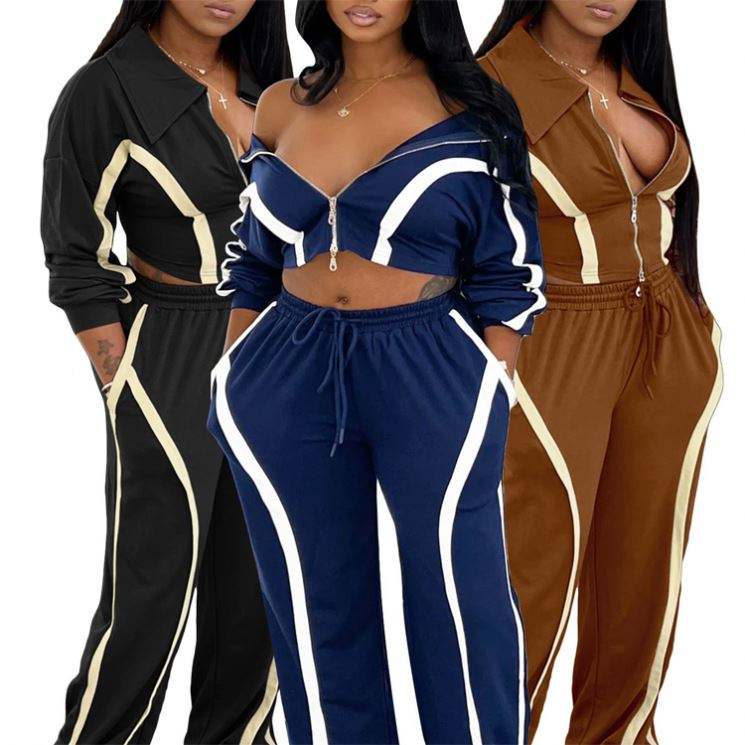 Men's Casual Active Tracksuits Suits with Full Zip| Alibaba.com