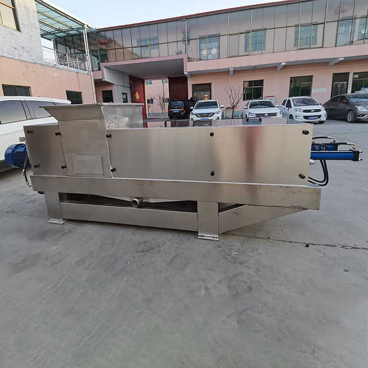 Single Screw Food Waste Shredder Dewaterer/coco Peat Dewatering Machine ...
