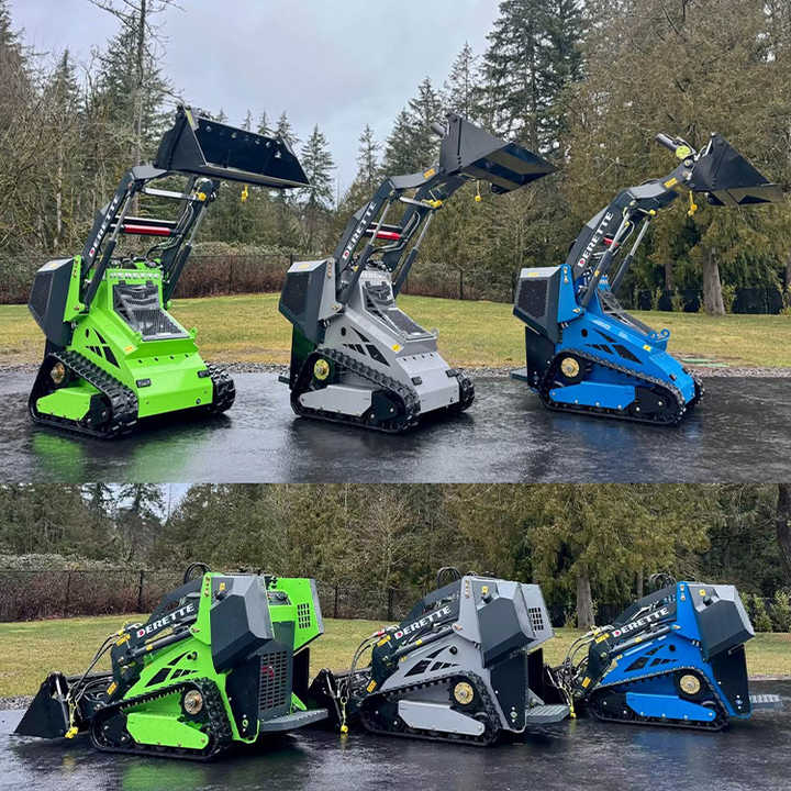 Derette DRT450 Mini Ride on Track Loader - Efficient & Durable