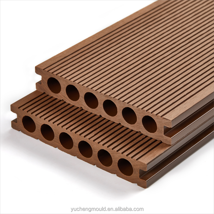 Modern Design Waterproof WPC Decking with Square Capped Composite Floor Board for Outdoor ...