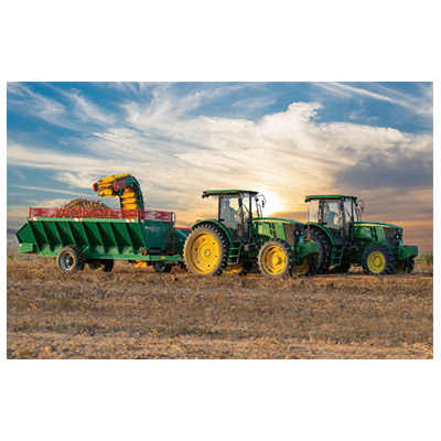 Garlic and Potato Digger Harvester - High Productivity