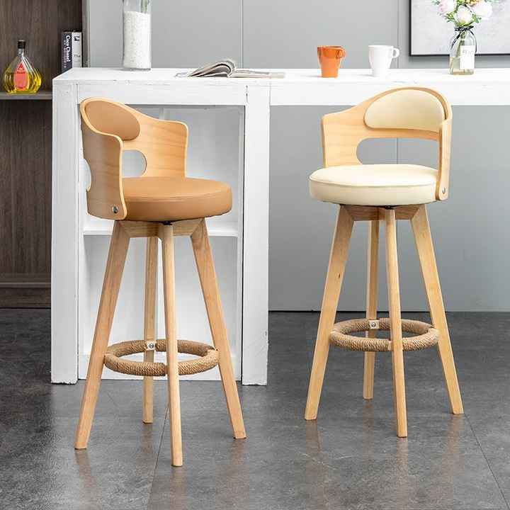 Home Dining Room Furniture Simple Design High Chair for bar Table ...