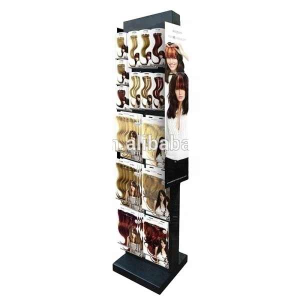 Wooden Hair Extension Display Cabinet Rack - TSD-W138