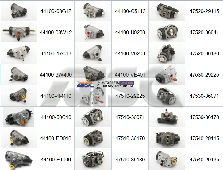 Premium Quality brake wheel cylinder for toyota 47510 for Reliable ...