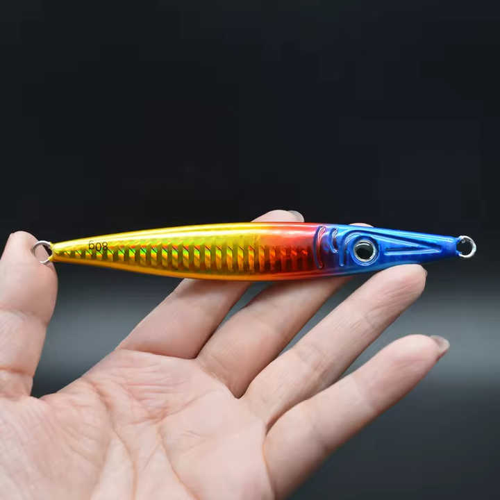 SKM Deep Sea Glow Metal Jigs 80g-150g Fast Vertical Sinking Jig Lure ...