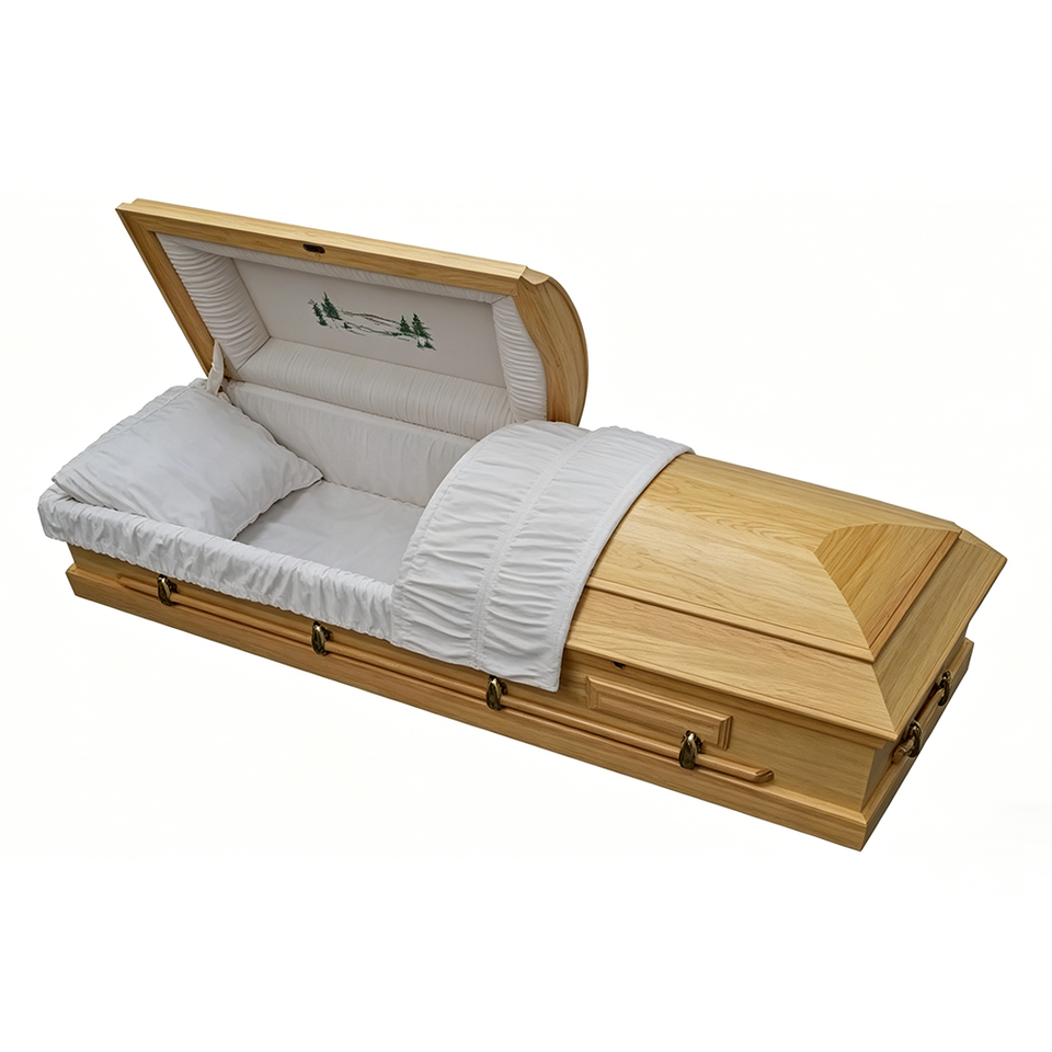 American Style Wooden Funeral Casket| Alibaba.com