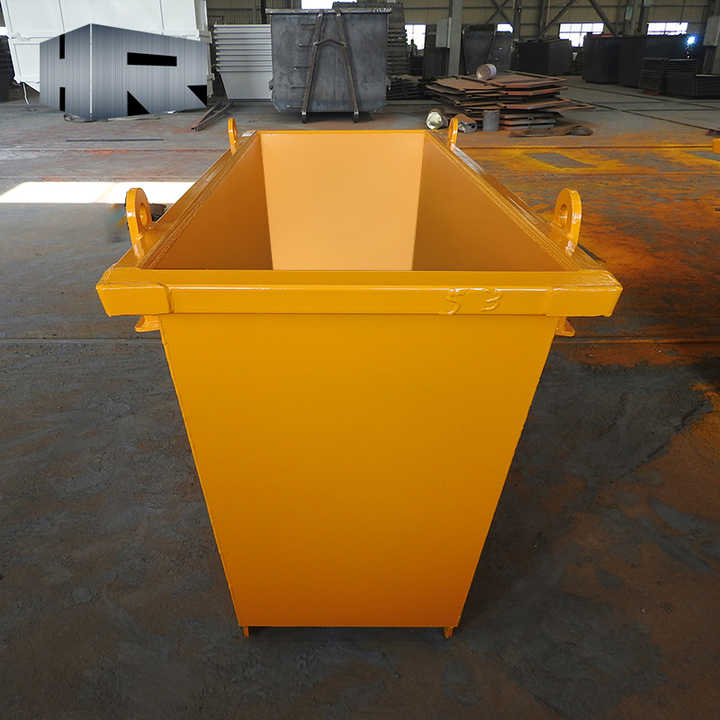 Mini Forklift Lug Bin Scrap Metal Chain Lift Waste Container