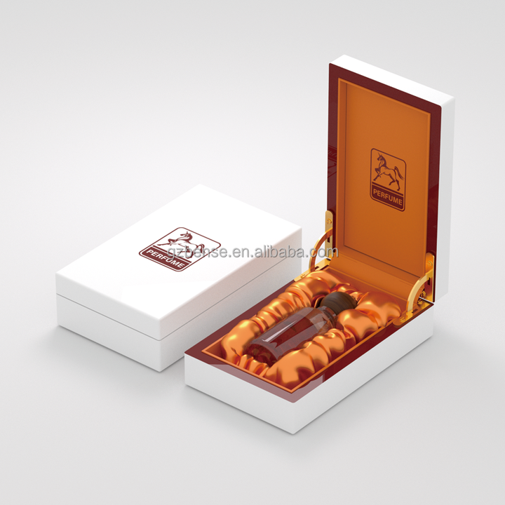 Custom Arabian Oud Attar Oil Bottle Gift Box Rectangle Fancy Box Laser ...