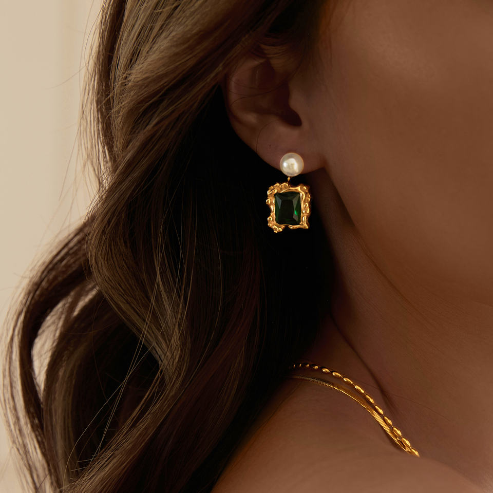 2024 Dazan New Winter HOT 18k Gold Plated Hypoallergenic Stainless ...