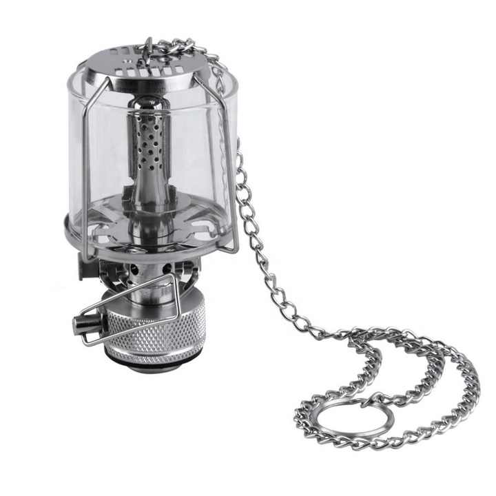 Mini 80LUX Outdoor Camping Lantern Portable Aluminum Gas Light Tent ...