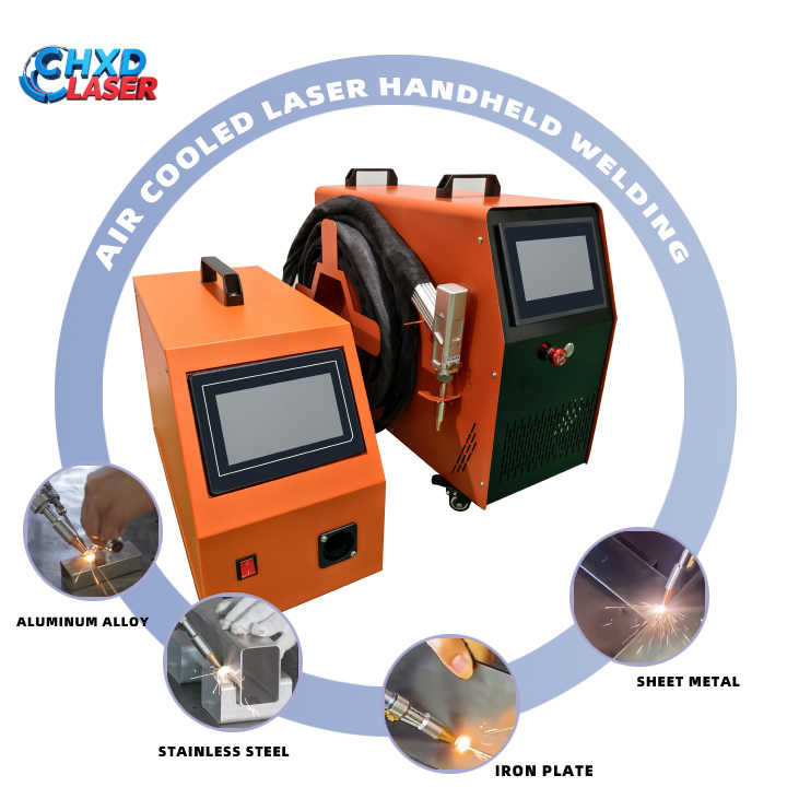 Portable 3-in-1 800W-2000W Handheld Air-Cooled Fiber Laser Welding ...