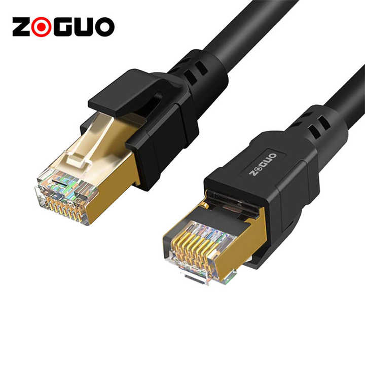 CAT 8 Outdoor 40 Gbps Ethernet Cable 1M SFTP Shielded Foil Twisted Pair ...