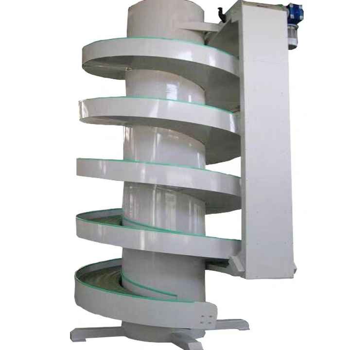 Tunnel Freezer Machine Spiral Tube Auger Plastic Screw Conveyor Feeder ...