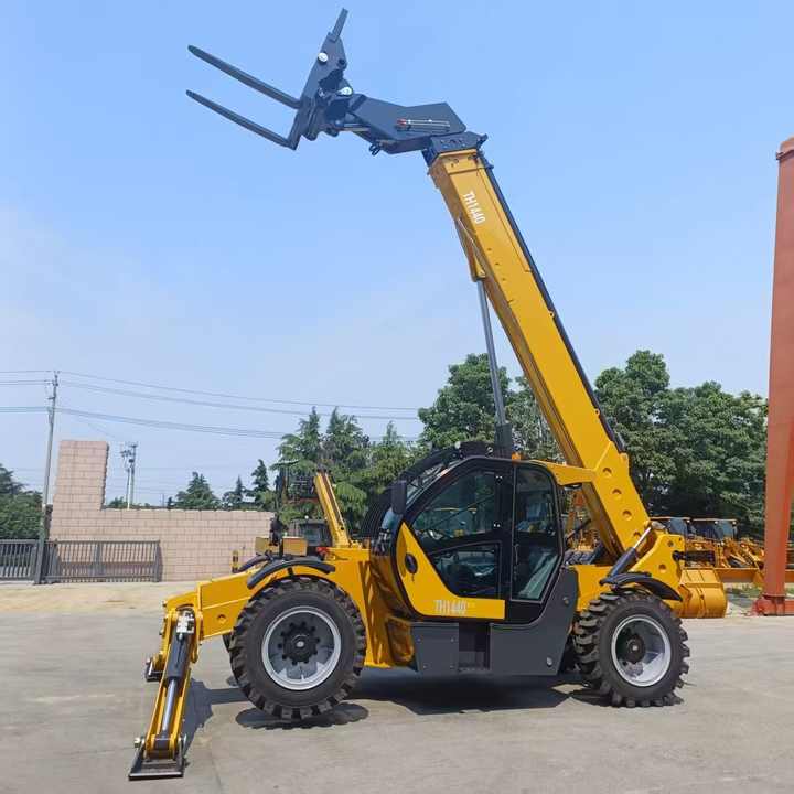 14m Telescopic Boom Crane Forklift Telehandler Handler Truck TH1440 in ...