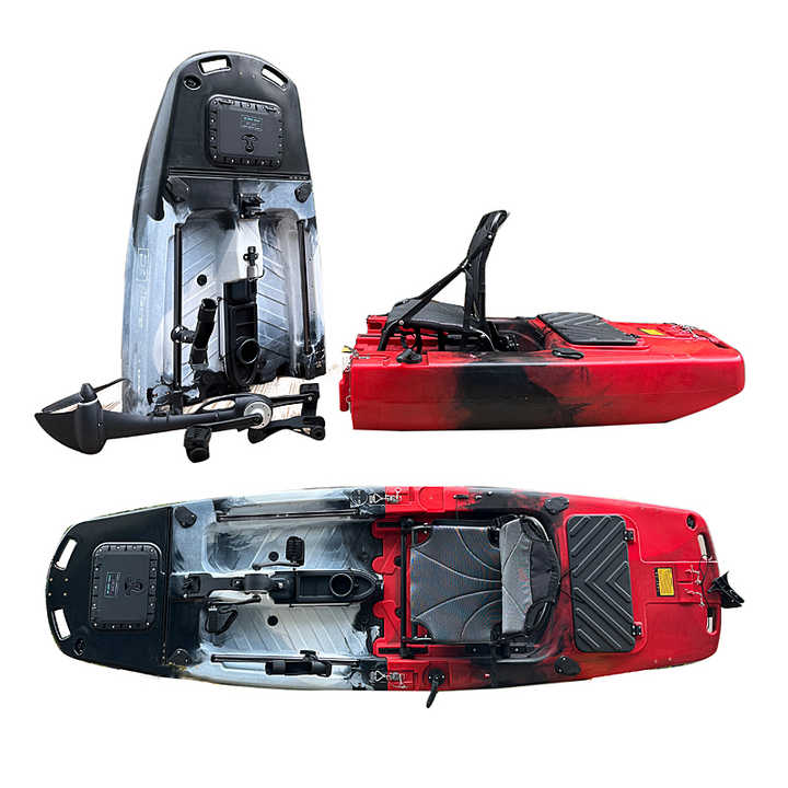 Tri-power Electric Boat Motor Modular Pedal Kayak for Fishing, OEM