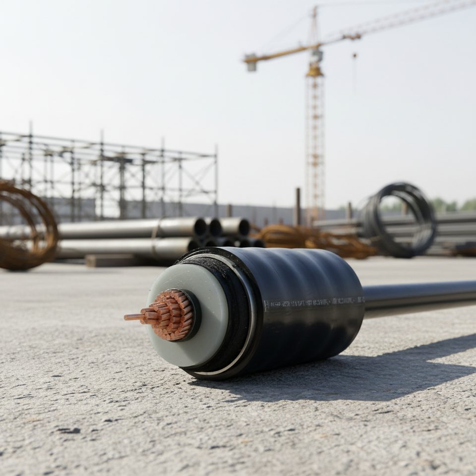 High Voltage Power Cable 110kV XLPE Insulation Electric Cables for ...