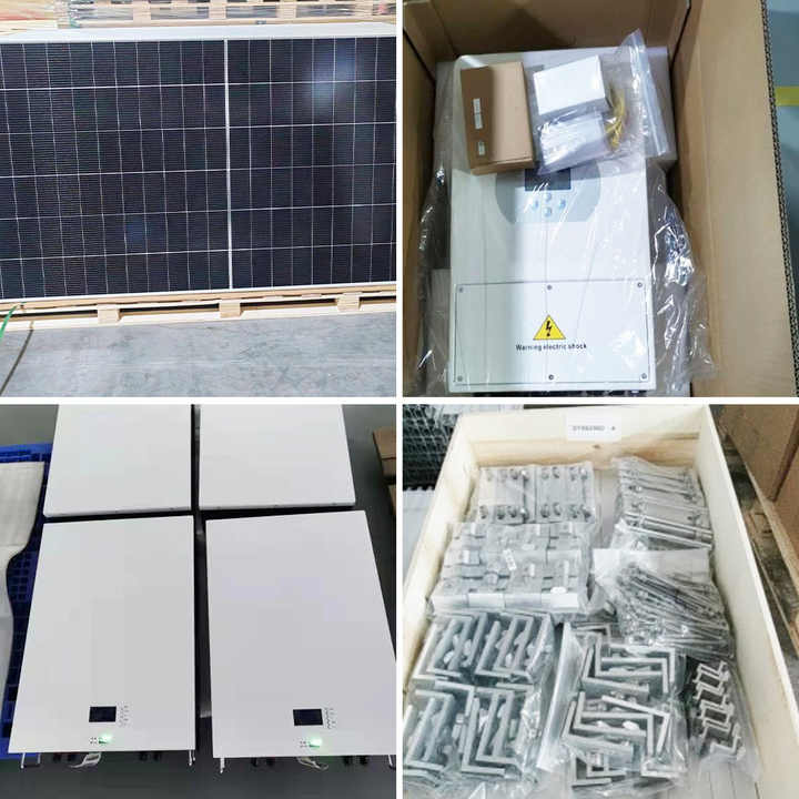 Home Photovoltaic Energy Storage System 5kW 8kW 10kW 12kW 15kW 20kW Hybrid Solar Power System ...