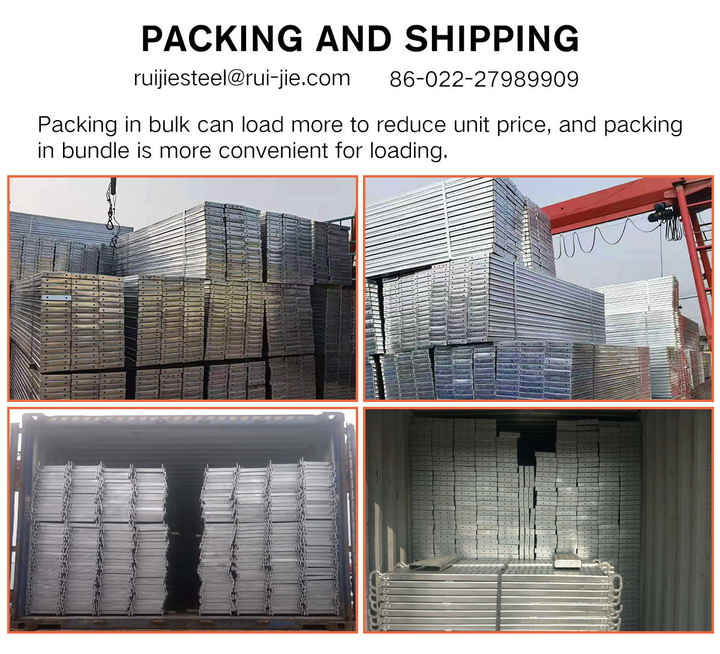 Factory Construction Material Dip Galvanized Scaffold Steel Springboard ...