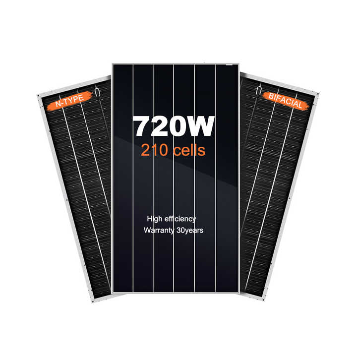 High Efficiency 720W Monocrystalline Solar Panels 700 Watt 705W 710W 715W 720W 725W Solar Panel ...
