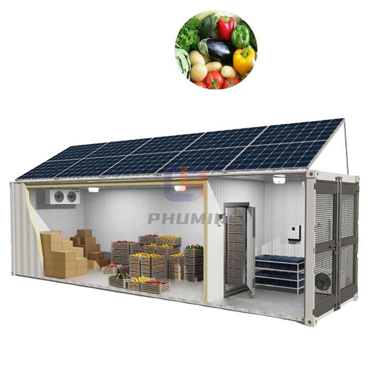 Fresh Keeping Bar Solar Cold Room Solar Powered Cold Warehouse Storage ...