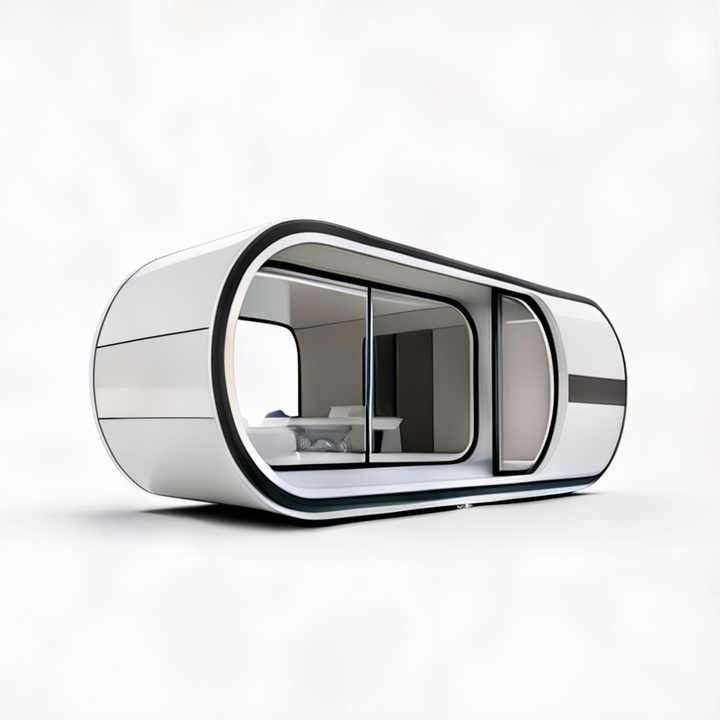 Smart Expandable Solar-Powered Apple Pod for Glamping Retreats| Alibaba.com