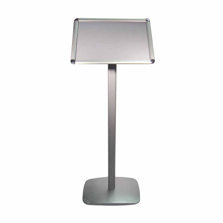 Aluminum A3 Advertising Pedestal Poster Stand Indoor Lectern Floor Menu ...