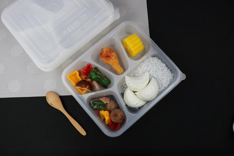 Plastic Food container 3 division disposable lunch box| Alibaba.com