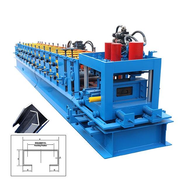 Automatic CZ Purlin Interchangeable Profile Metal Z Purlin C Purling ...