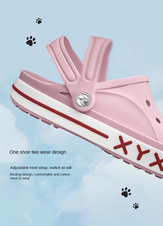 Summer EVA Garden Clogs Shoes Odorproof Skid-Proof Beach Slippers Soft ...