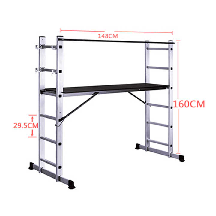 Scaffold Tower Multipurpose Ladder - Safe Outdoor Work Platform