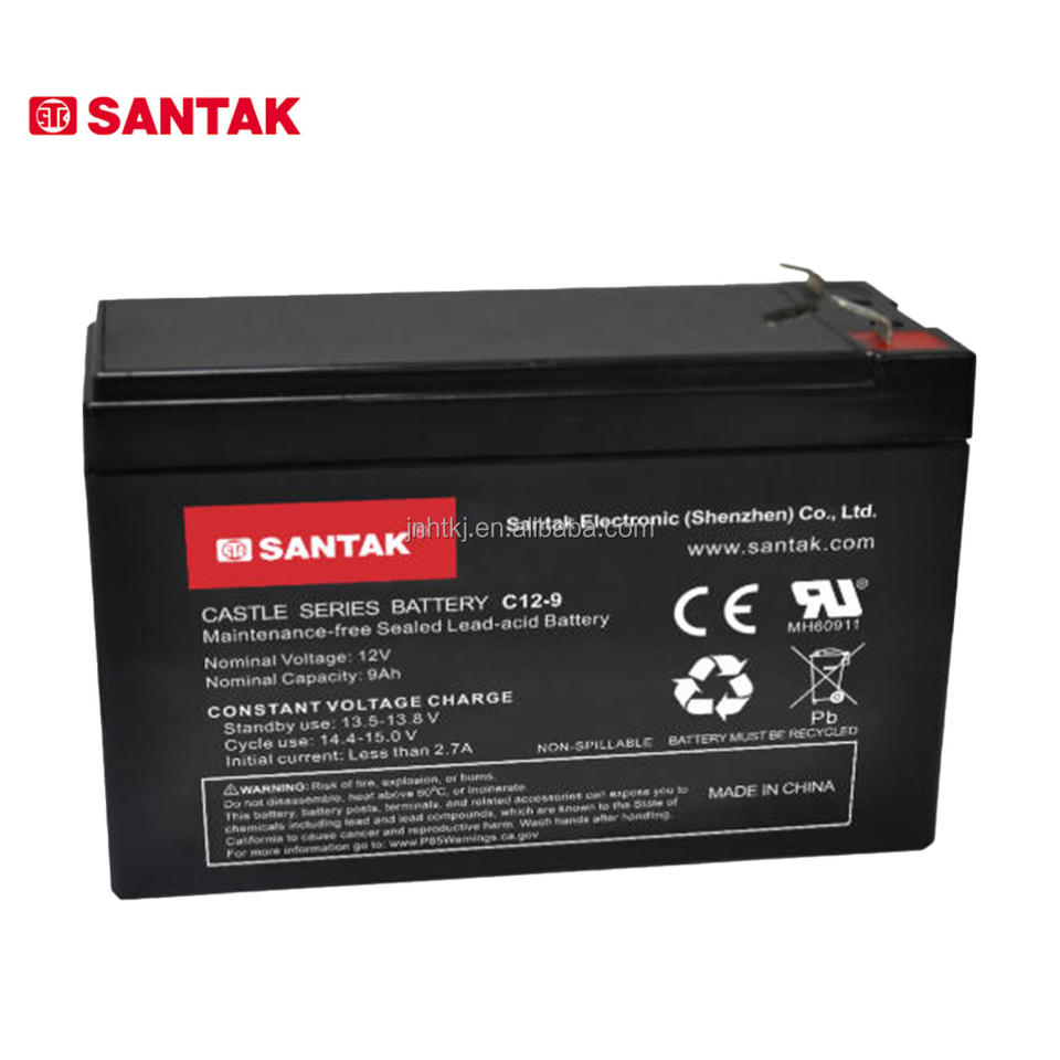 Santak Castle Series Battery Castle Battery C12V Series C12-9AH ...