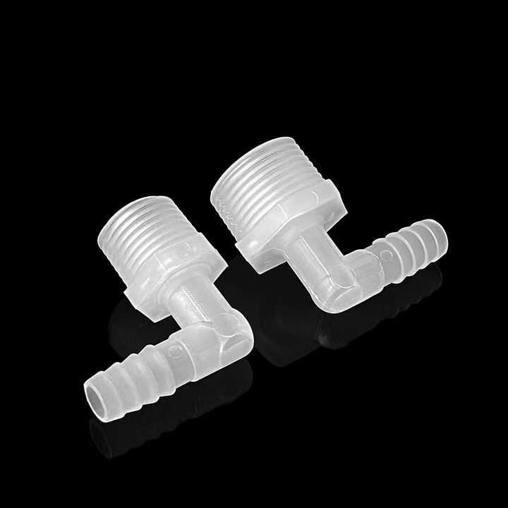 China-Made Polypropylene Threaded Tube Connector 90 Degree Elbow with ...