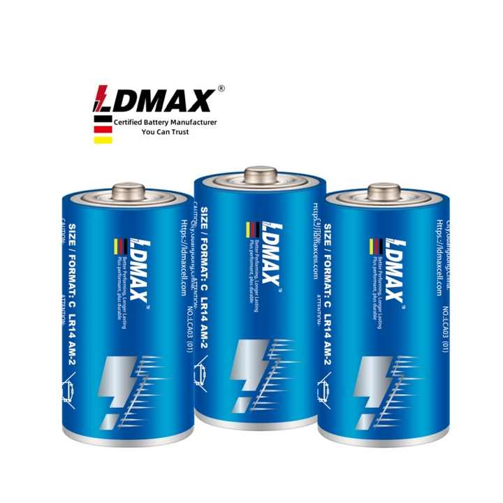 Grosir LDMAX kualitas tinggi tipe UKURAN C pemasok baterai kering ...