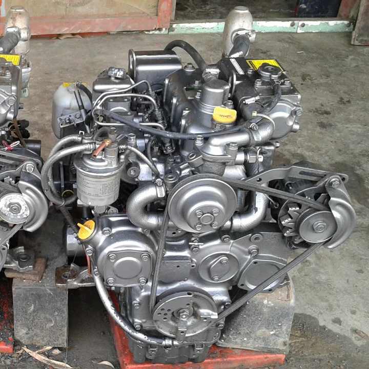 Yanmar 3JH25A Marine Diesel Inboard Engine - 25HP Used