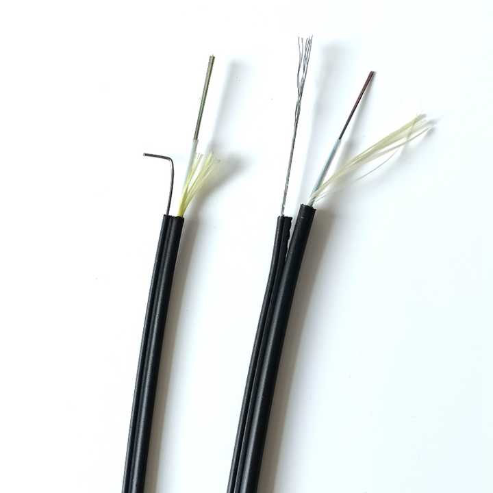 Fig8 GYXTC8Y 1C 4C 6C 8C 12C Messenger Steel Wire Cable
