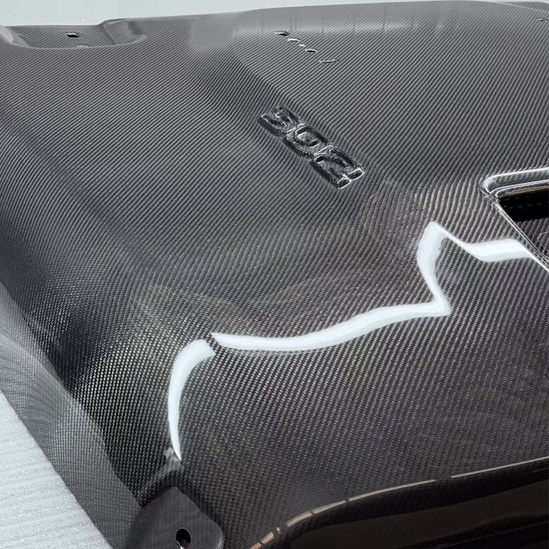 Factory Customization Carbon Fiber Hood for JEEP Wrangler JL and ...