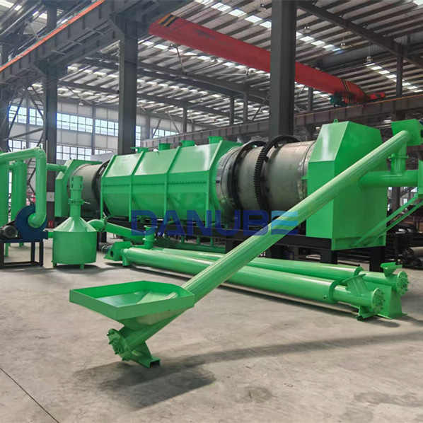 Auto Input and Output Bio Charcoal Rotary Coconut Shell Charcoal ...