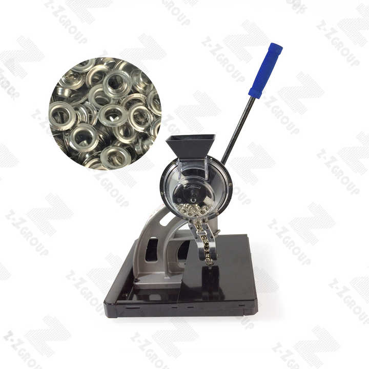 10mm Semi-Automatic Punching Machine Banner Advertising Round Hole ...
