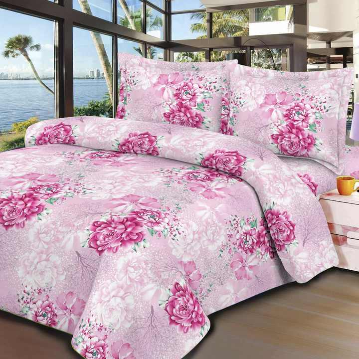 Wholesale Factory Direct Bedding Four Piece Set Good Sell Pink Flower ...