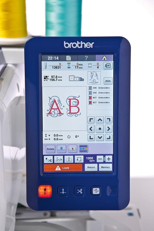 Brother Embroidery Machine VR - High-Accuracy 1000 RPM