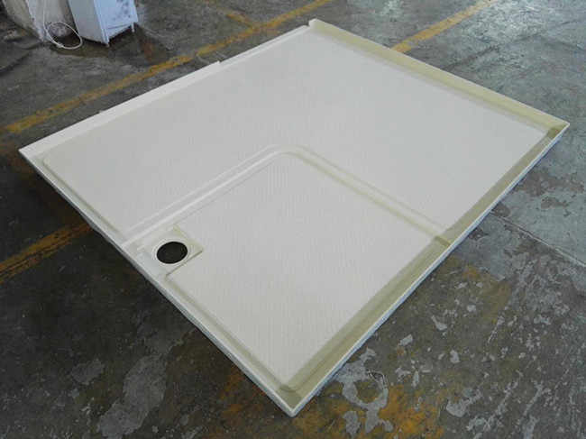 Customized Installation and Easy Bathroom SMC FRP Shower Base ...