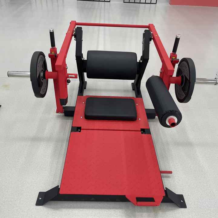 Steel Plate-Loaded Glute Bridge Trainer Safe Effective Gym Equipment ...