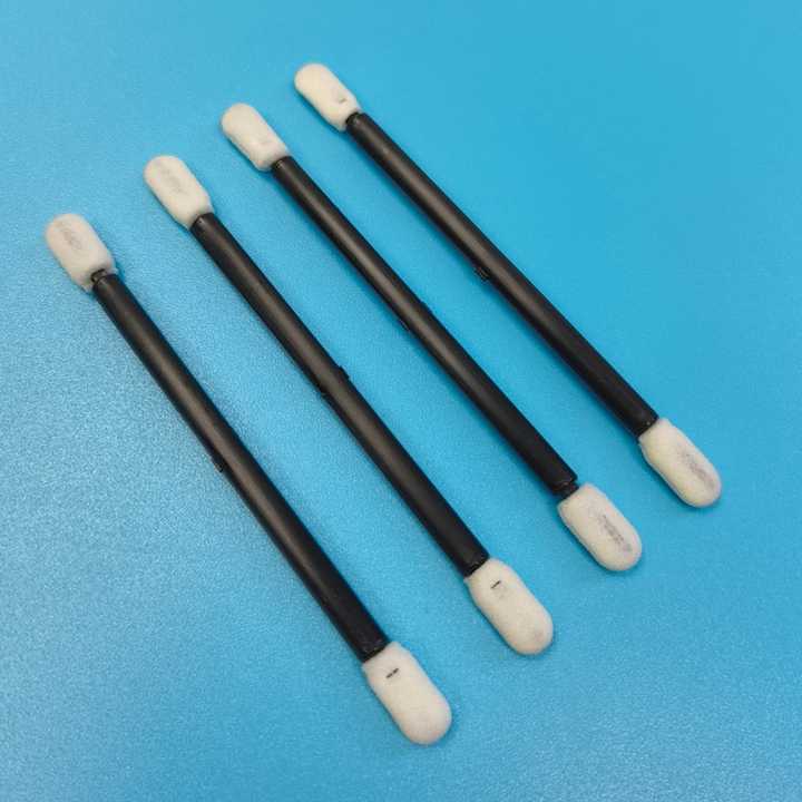 Lint Free Black Handle Cleanroom Foam Tip Detailing Swab Precision ...