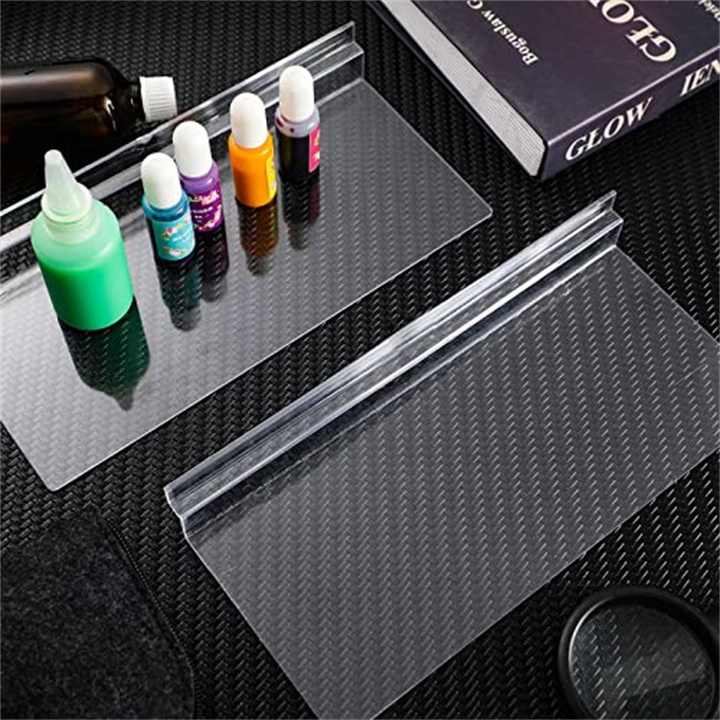 Simple Clear Acrylic Shelf Slatwall Divider Bathroom Acrylic Shelf ...