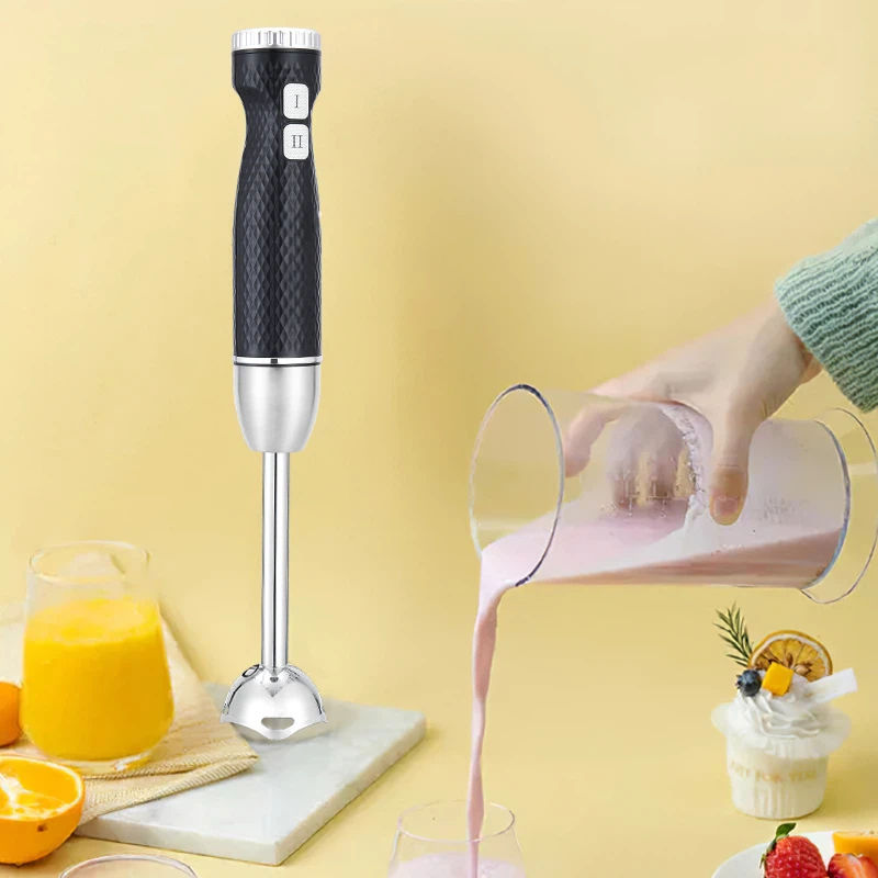 400W Electric Immersion Blender Push Button 2-Speed Stainless Steel ...
