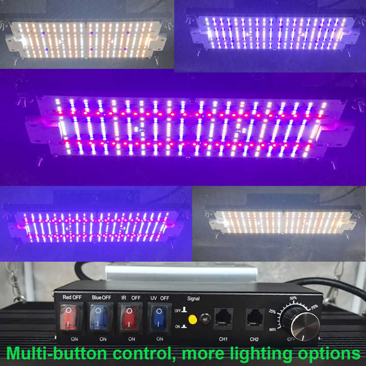 150w Samsung Lm301h Evo Led Grow Lights Full Spectrum Blue Red Uv Ir ...