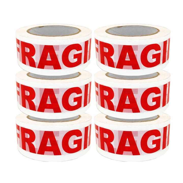 HANDLE USE LONG LENGTH PACKING TAPE STRONG - BROWN / CLEAR / FRAGILE ...