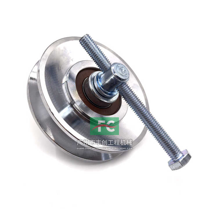 Excavator Air Conditioner Idler Pulley 327-7193 Belt Tension Adjuster ...